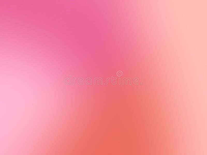 Pink Peach Coral Blur Background Stock Illustration - Illustration of ...
