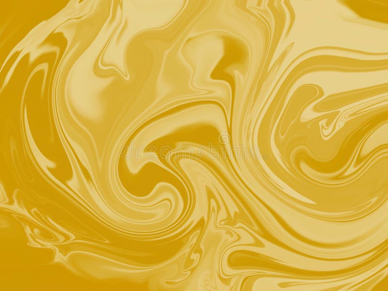 Golden Liquid Marbling Paint Texture Background Abstract with a Color ...