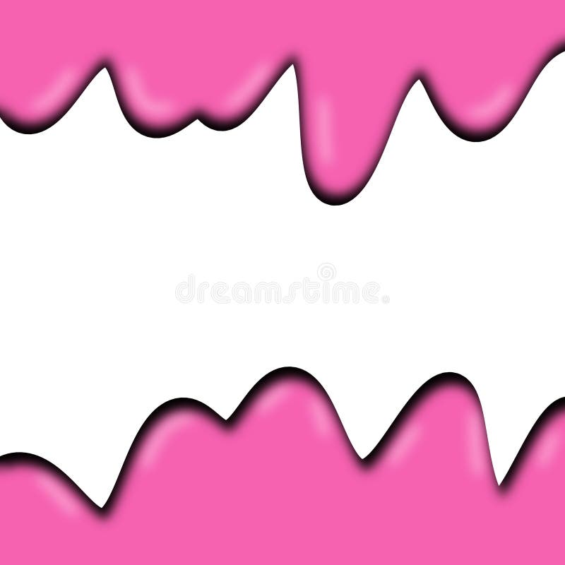 Pink 3d slime stock illustration. Illustration of slime - 297768776