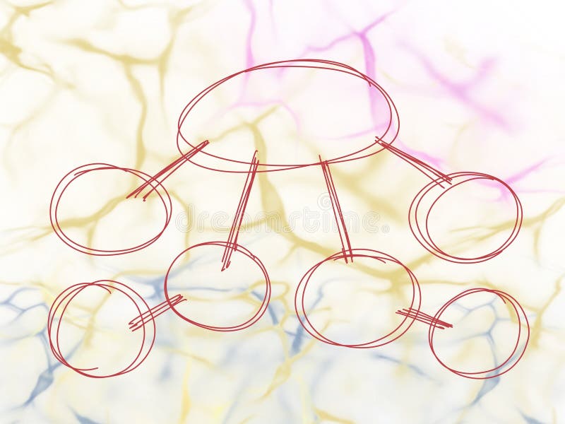 Mind mapping . stock illustration. Illustration of theme - 256906656