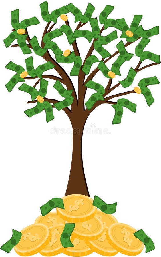 Wealth Accumulation and the Compounding of Money Stock Illustration ...