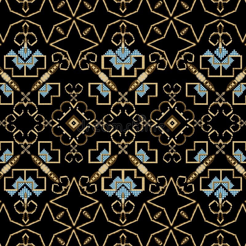 Indian Ethnic Fabric Patterns: Star Shapes in Light Tones Adding ...