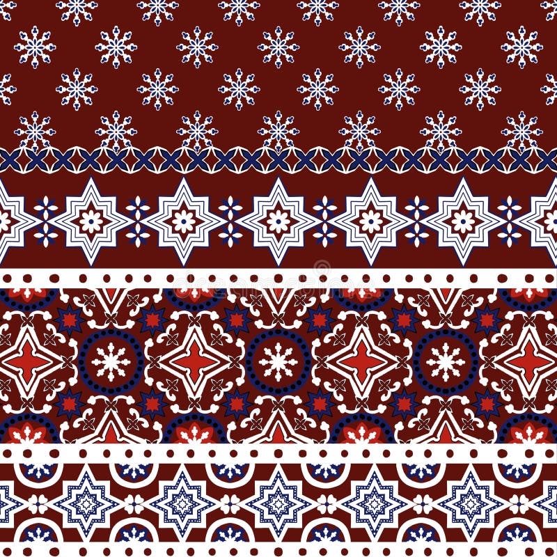 Indian Tribal Fabric Patterns: Floral Designs in Gold and Green Tones ...