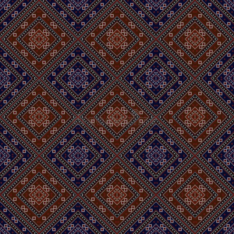African Tribal Fabric Patterns: Geometric Designs in Red Tones Inspired ...