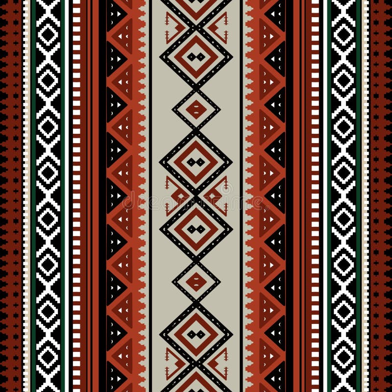 Red and Black Arabian Ethnic Fabric Patterns: Traditional Beauty for ...