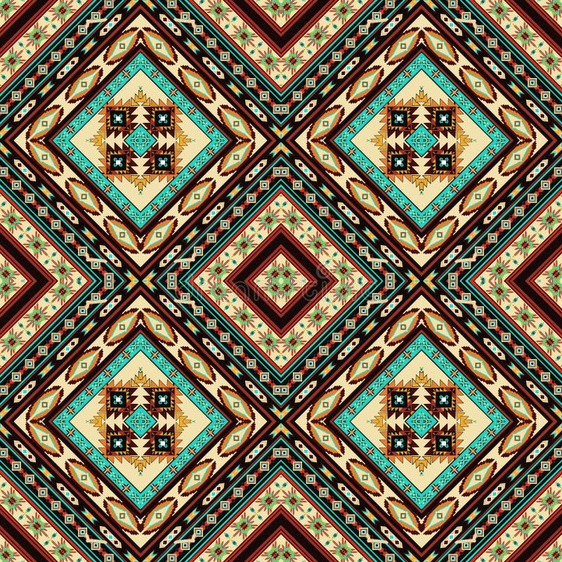 Bright American Ethnic Fabric Patterns: Contemporary Art from the Past ...