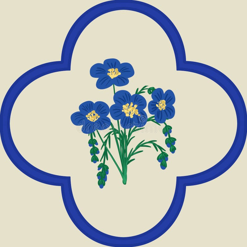 Seamless Watercolour and Unique Floral Pattern Background Stock ...