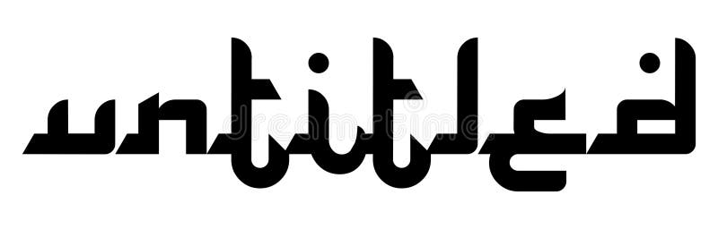 Untitled Logo of Art stock illustration. Illustration of logo - 112887722