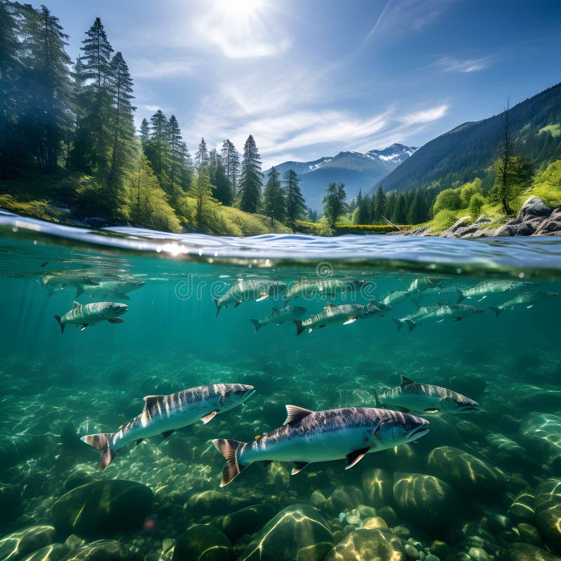 The Thriving Haven: Discovering the Hidden Gems of Salmon Fish in a ...