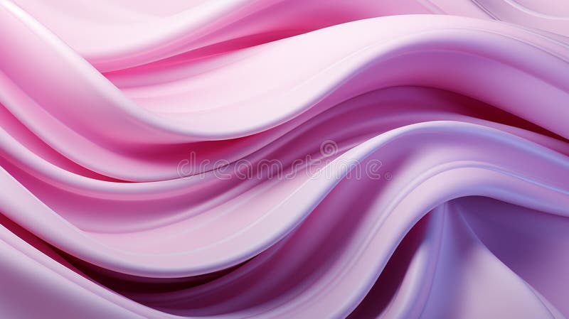 Elegant 3D Image Champagne Pink Flow Silky Abstract Background, Pink ...