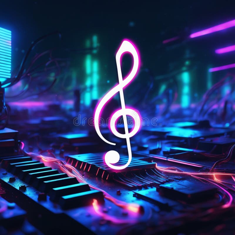 Neon Light Music Instruments are a Unique and Eye-catching Way To Add a ...