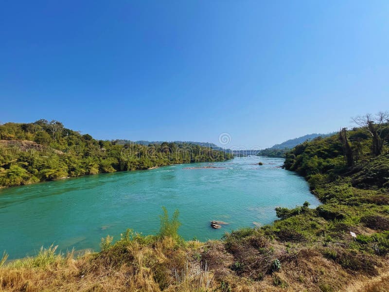 Num Ngum River, Fresh Water Resource from Nam Ngum Dam Num Ngum ...