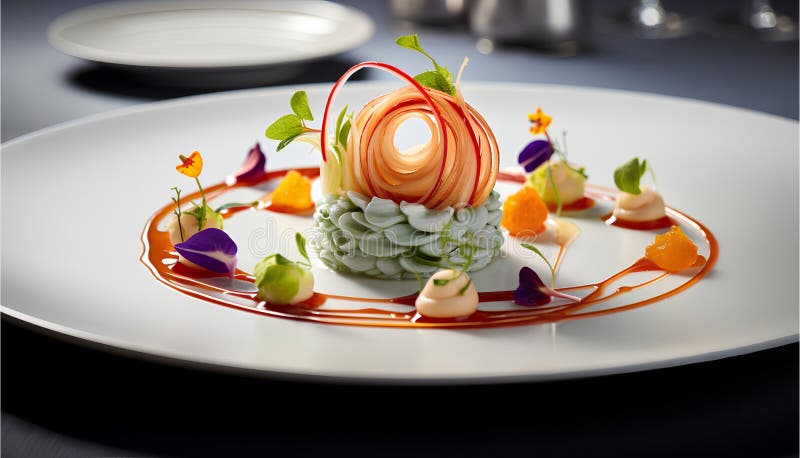 A Journey of Discovery, a Michelin-starred Fine Dining Dish, Food Photo ...