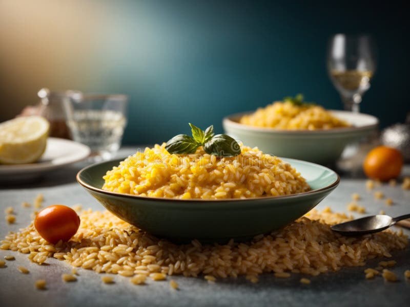 Delicious Italian Risotto Alla Milanese is a Creamy Saffron Risotto ...