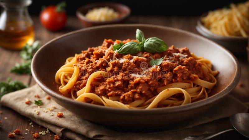 Delicious Ragu Alla Bolognese, Italian Flavorful Savory Meat Sauce ...