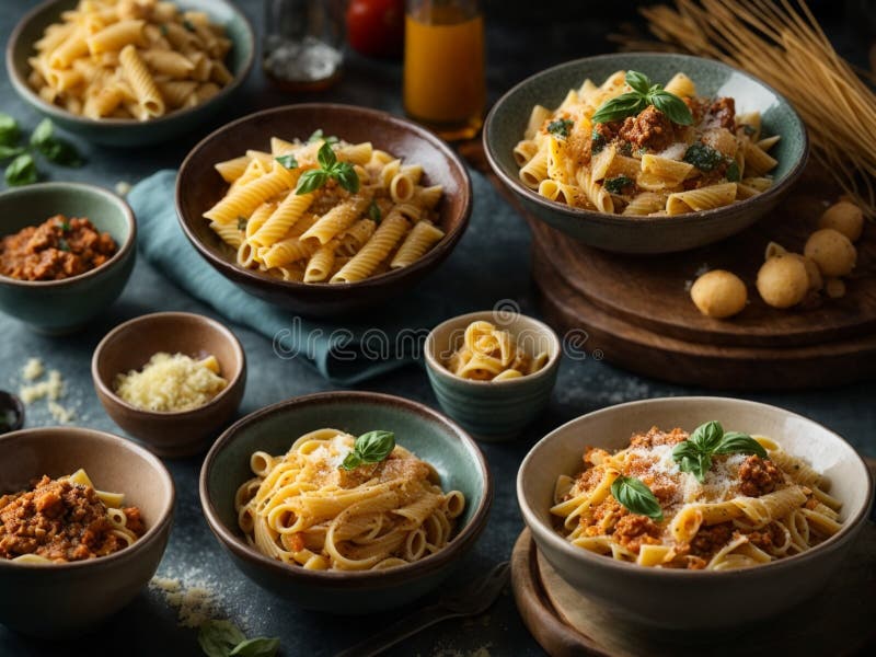 Delicious Italian Pasta, Food Photography, Studio Lighting and ...