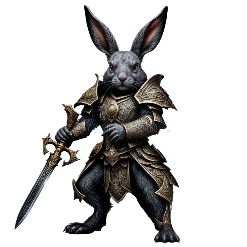 Rabbit Warrior Stock Illustrations – 432 Rabbit Warrior Stock ...
