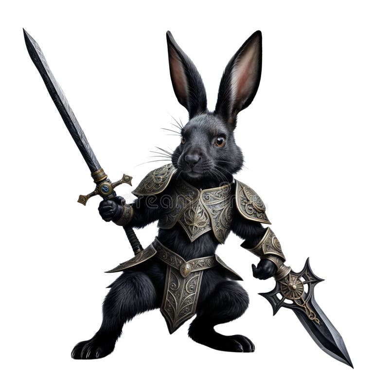 Rabbit Warrior Stock Illustrations – 448 Rabbit Warrior Stock ...