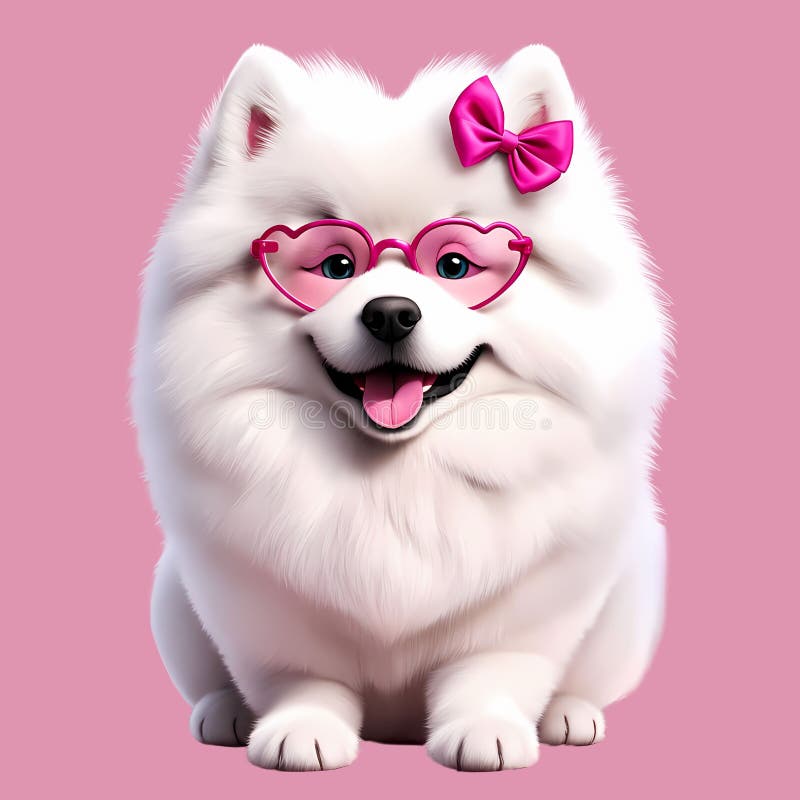 Fat Samoyed Stock Illustrations – 6 Fat Samoyed Stock Illustrations ...