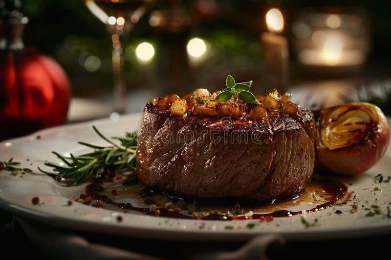 French Filet Mignon, Classic French Sauce, Silky Beef Bone Marrow ...