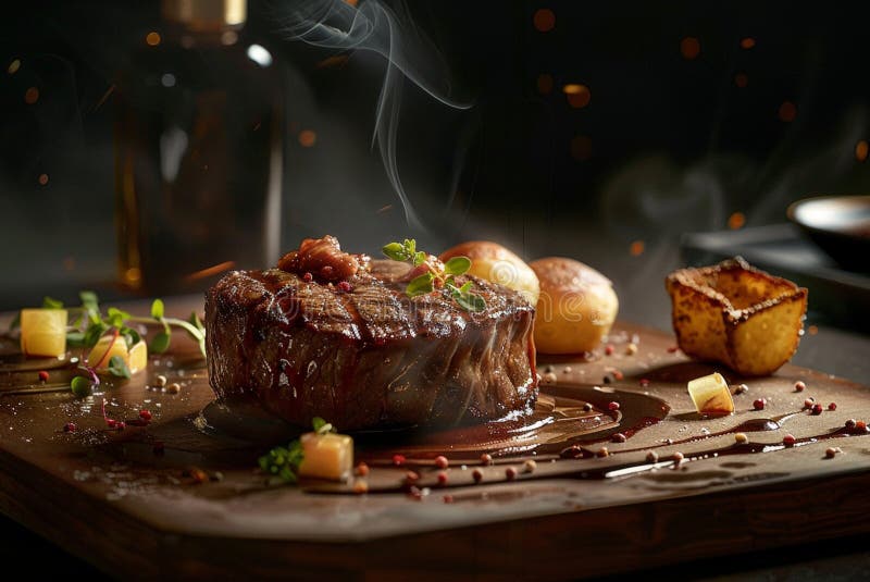 French Filet Mignon, Classic French Sauce, Silky Beef Bone Marrow ...