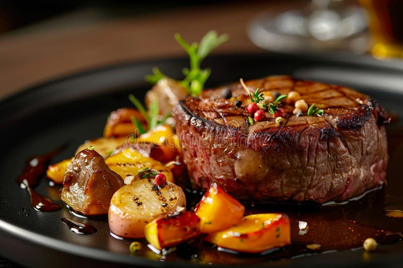 French Filet Mignon, Classic French Sauce, Silky Beef Bone Marrow ...