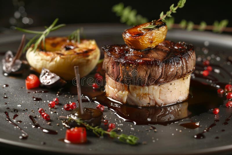 French Filet Mignon, Classic French Sauce, Silky Beef Bone Marrow ...