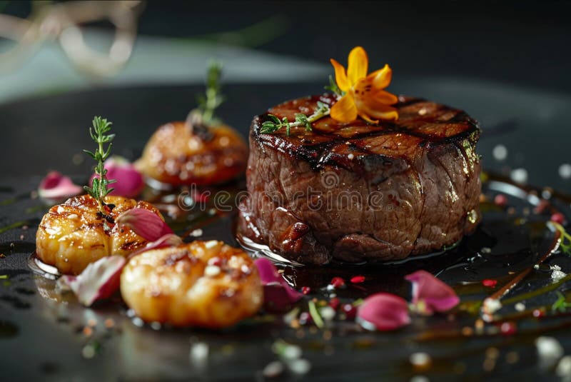 French Filet Mignon, Classic French Sauce, Silky Beef Bone Marrow ...