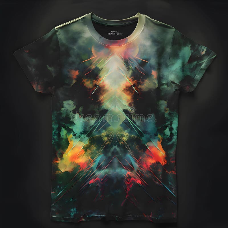 T Sthirt Design in Dark Background Stock Illustration - Illustration of ...