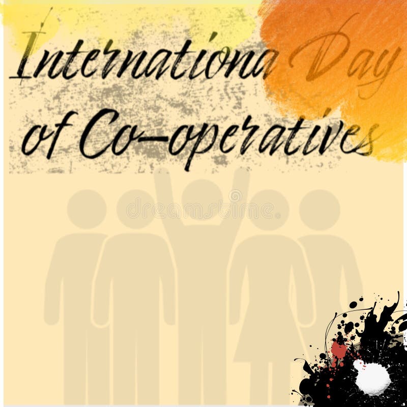 International Day of Co-operatives Stock Illustration - Illustration of ...