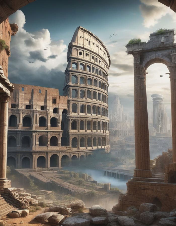 Italian Urban Architecture Surreal Art that Asserts the Power of the ...