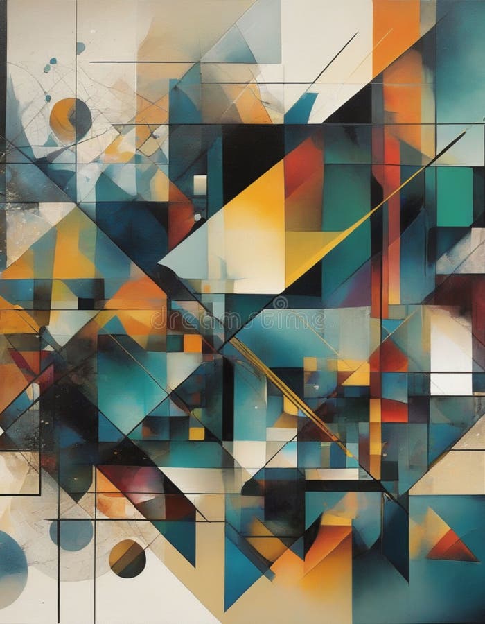 Abstract Art Uses Visual Language of Shape, Form, Color and Line To ...