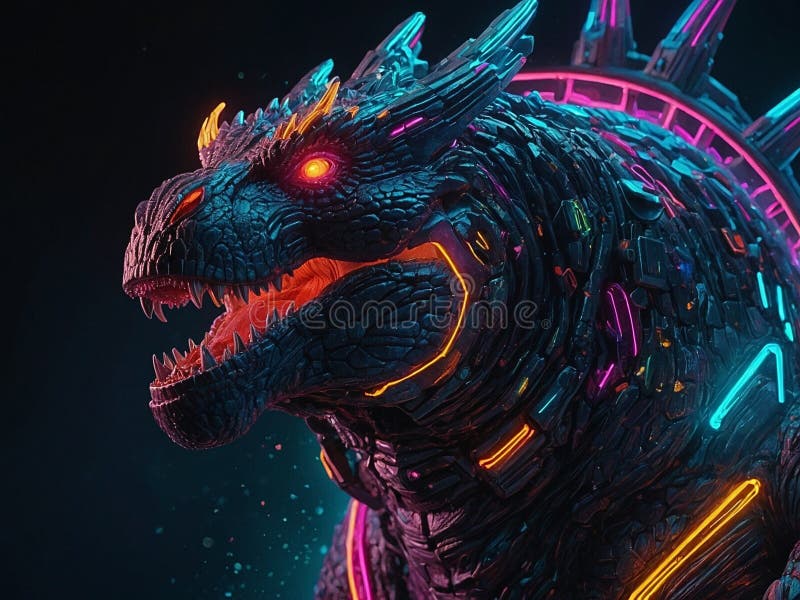 Godzilla Wallpaper Stock Illustrations – 49 Godzilla Wallpaper Stock ...