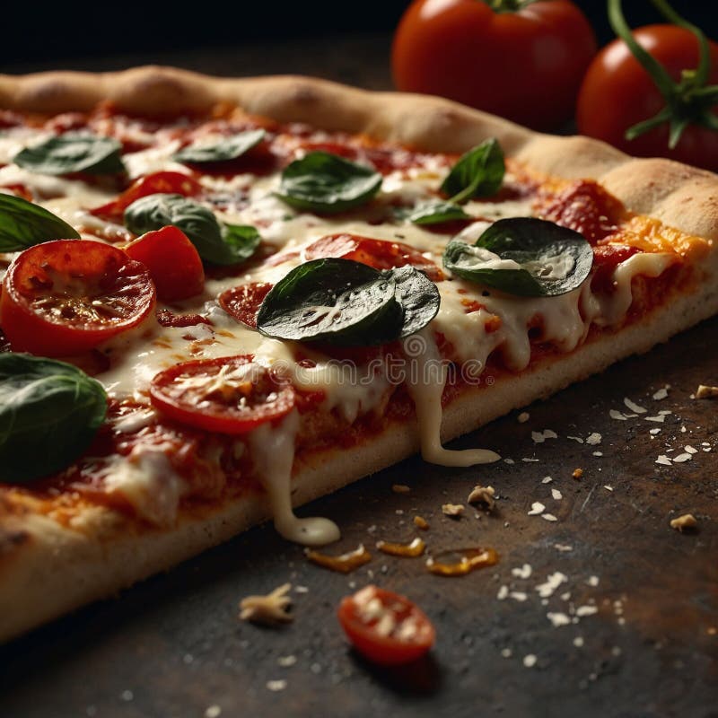 Neapolitan Pizza Was Created in Naples, Italy Stock Illustration ...