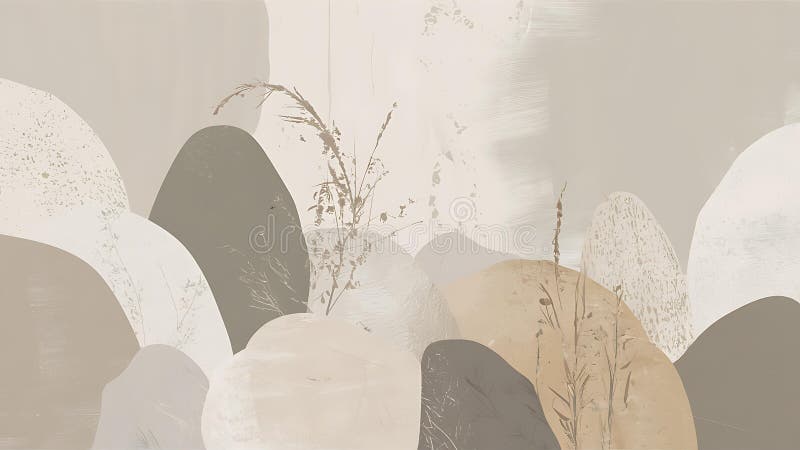 Minimalistic Background with Subtle Textures and Neutral Colors Stock ...