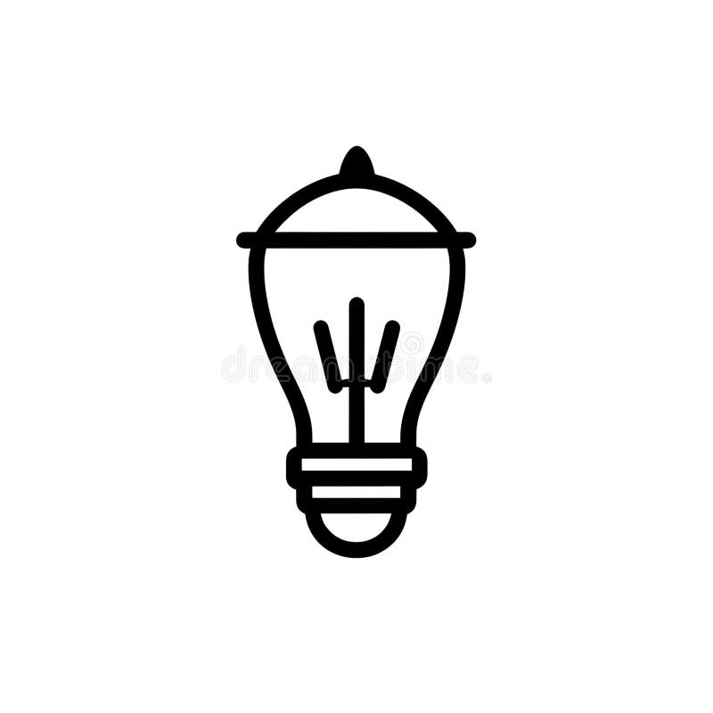 Lamp Icon Transparent Background for Your Graphic Resources Stock Image ...