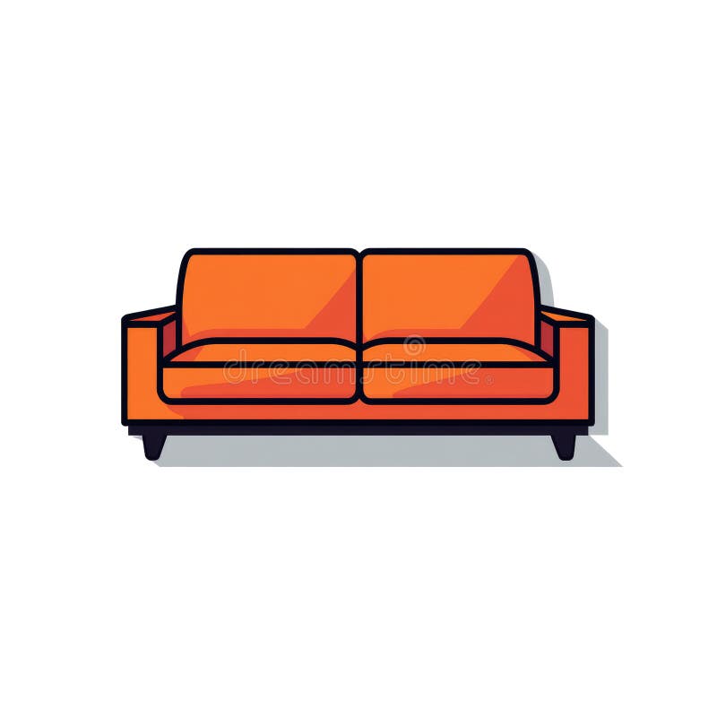 Sofa Icon Transparent Background for Your Graphic Resources Stock ...