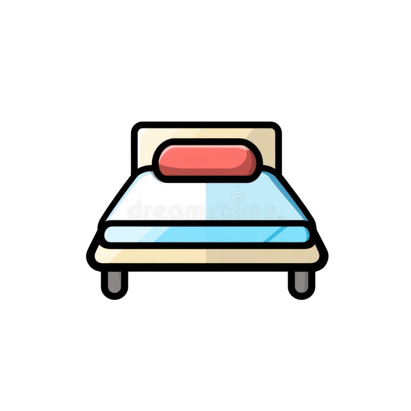 Bed Icon Transparent Background for Your Graphic Resources Stock Photo ...