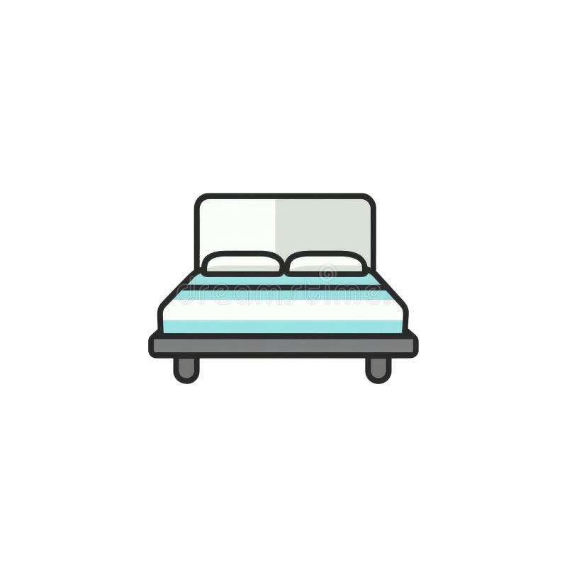 Bed Icon Transparent Background for Your Graphic Resources Stock Photo ...