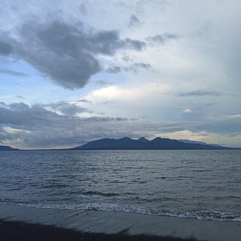 Merbuk mountain in bali stock image. Image of boom, disasters - 341833361