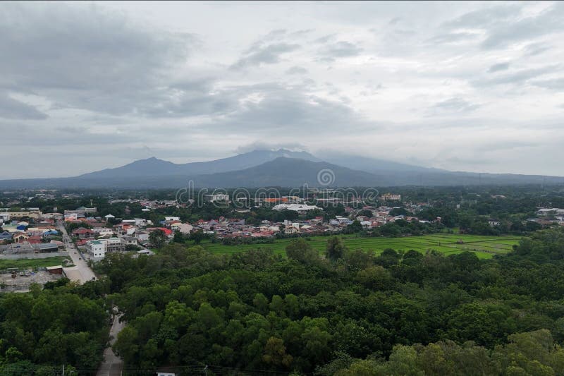 Panoramic View of Mt. Samat and Bataan Countryside Stock Image - Image ...