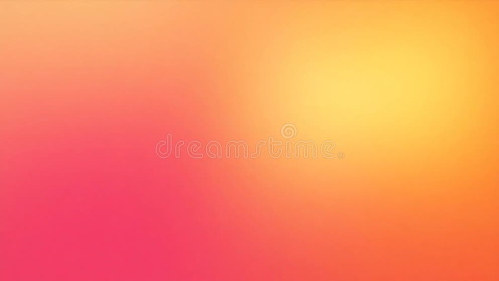 Modern Gradient Backdrop with Tangerine, Hot Pink, and Golden Yellow ...