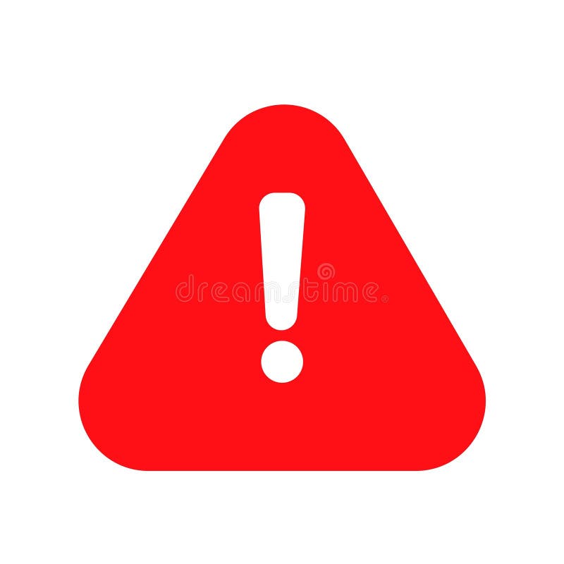 Warning Triangle Icon with Exclamation Mark, Danger, Caution, Alert ...