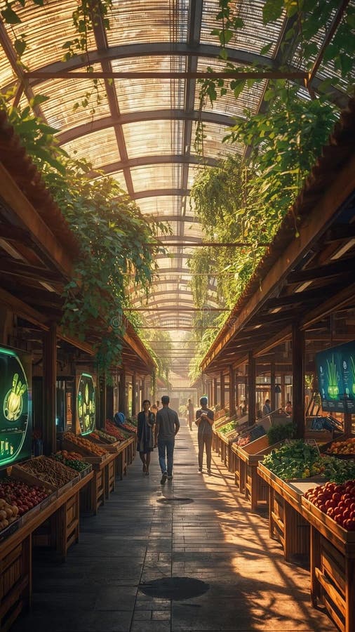 Solarpunk Farmers Stock Illustrations – 1 Solarpunk Farmers Stock ...