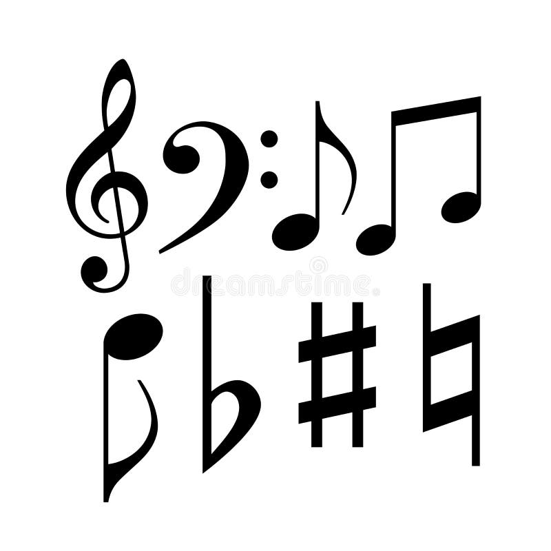 Cartoon Musical Notes Stock Illustrations – 23,447 Cartoon Musical ...