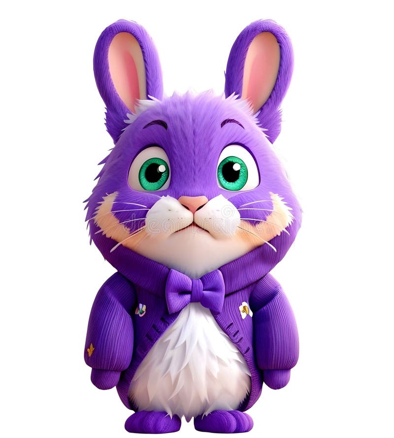 Purple Bunny Stock Illustrations – 8,376 Purple Bunny Stock ...
