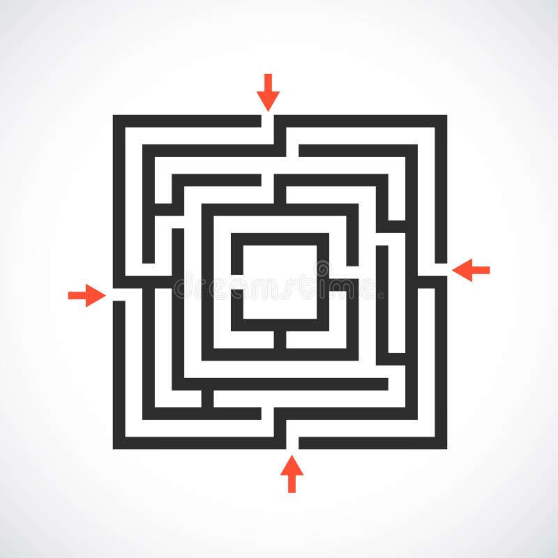 Labyrinth Pictogram Stock Illustrations – 684 Labyrinth Pictogram Stock ...