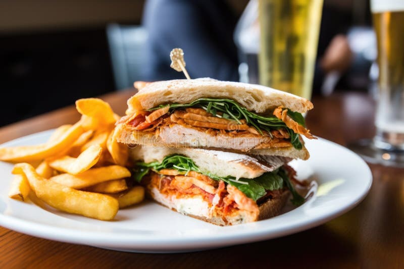 Untouched Club Sandwich Stock Illustrations – 2 Untouched Club Sandwich ...