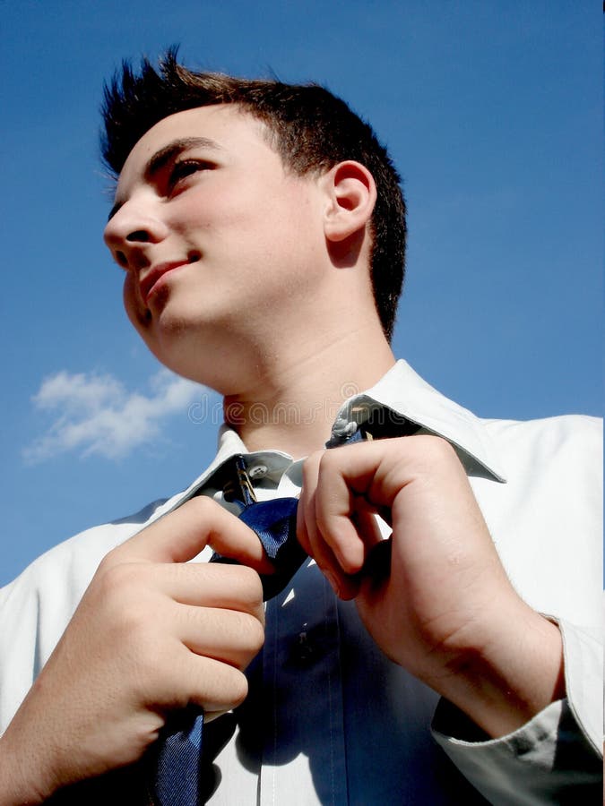 Untying the Tie stock image. Image of executive, male - 2788949