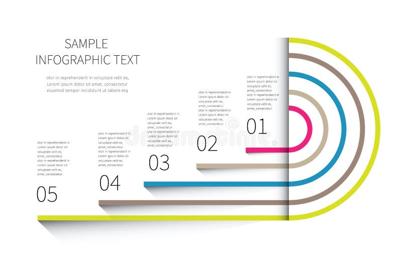 Unusal Chart and Graph Design in One Stock Vector - Illustration of ...